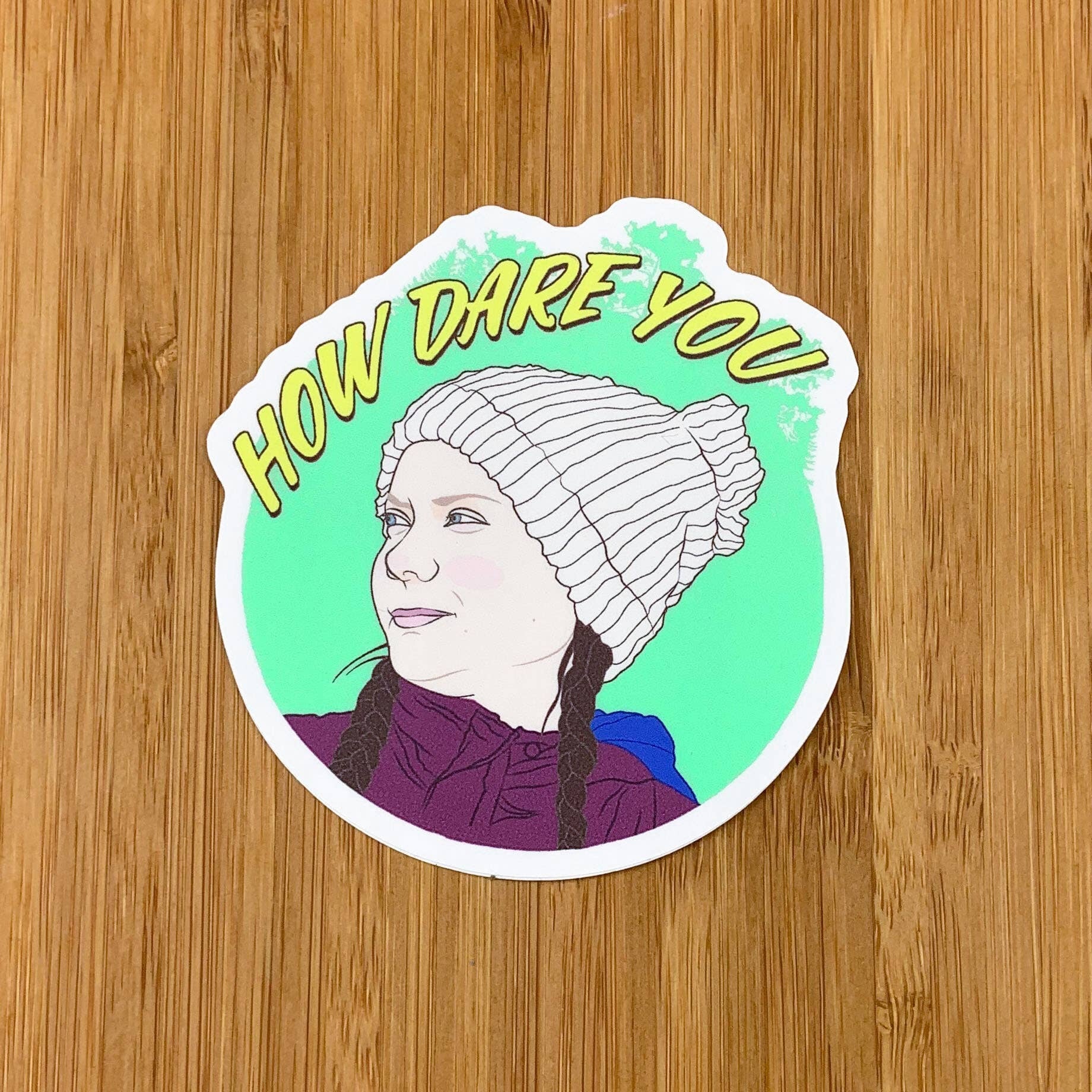 Greta Thunberg Sticker | The Mercantile